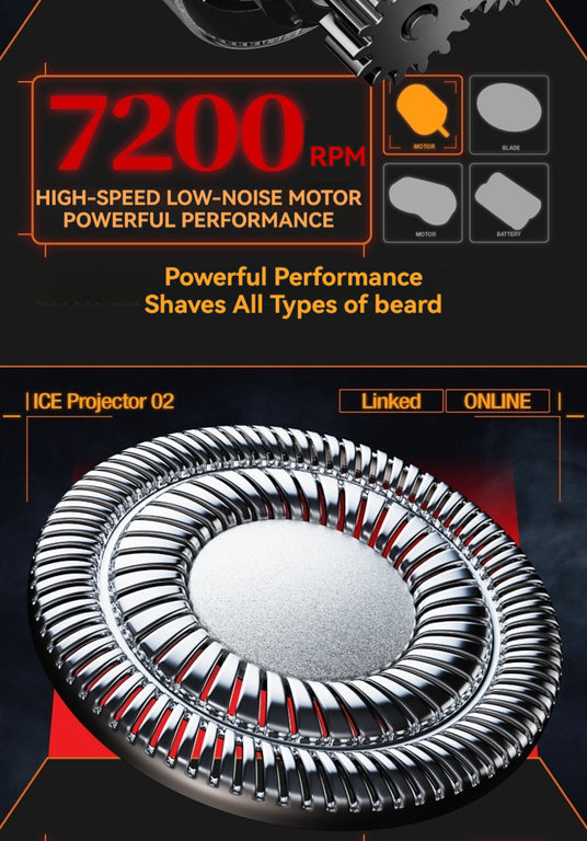 Yoose ICE Electric Shaver EVA Limited Edition – GadgetHyper